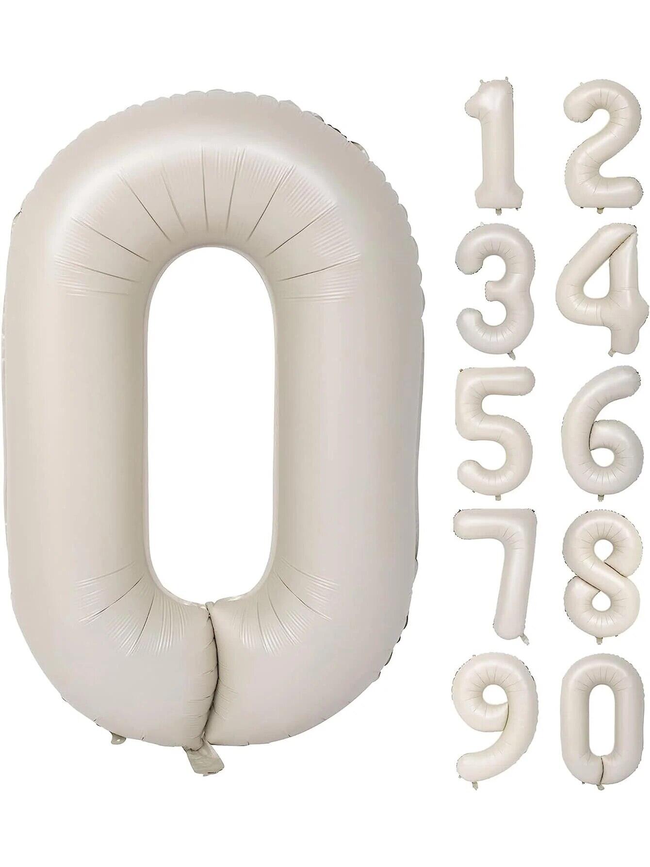 40 Balloons Helium Foil Polyester Balloons Birthday Party Decorations ...