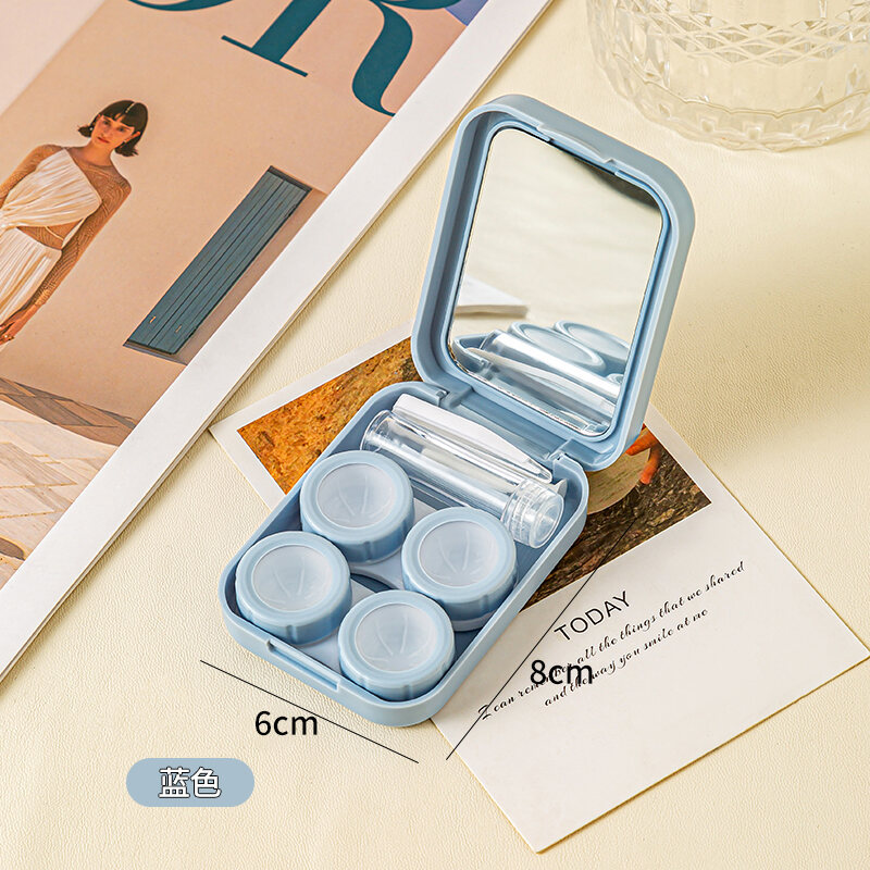 Contact Lens Box Large Portable Small Leak-Proof Ins Style Contact Lens ...
