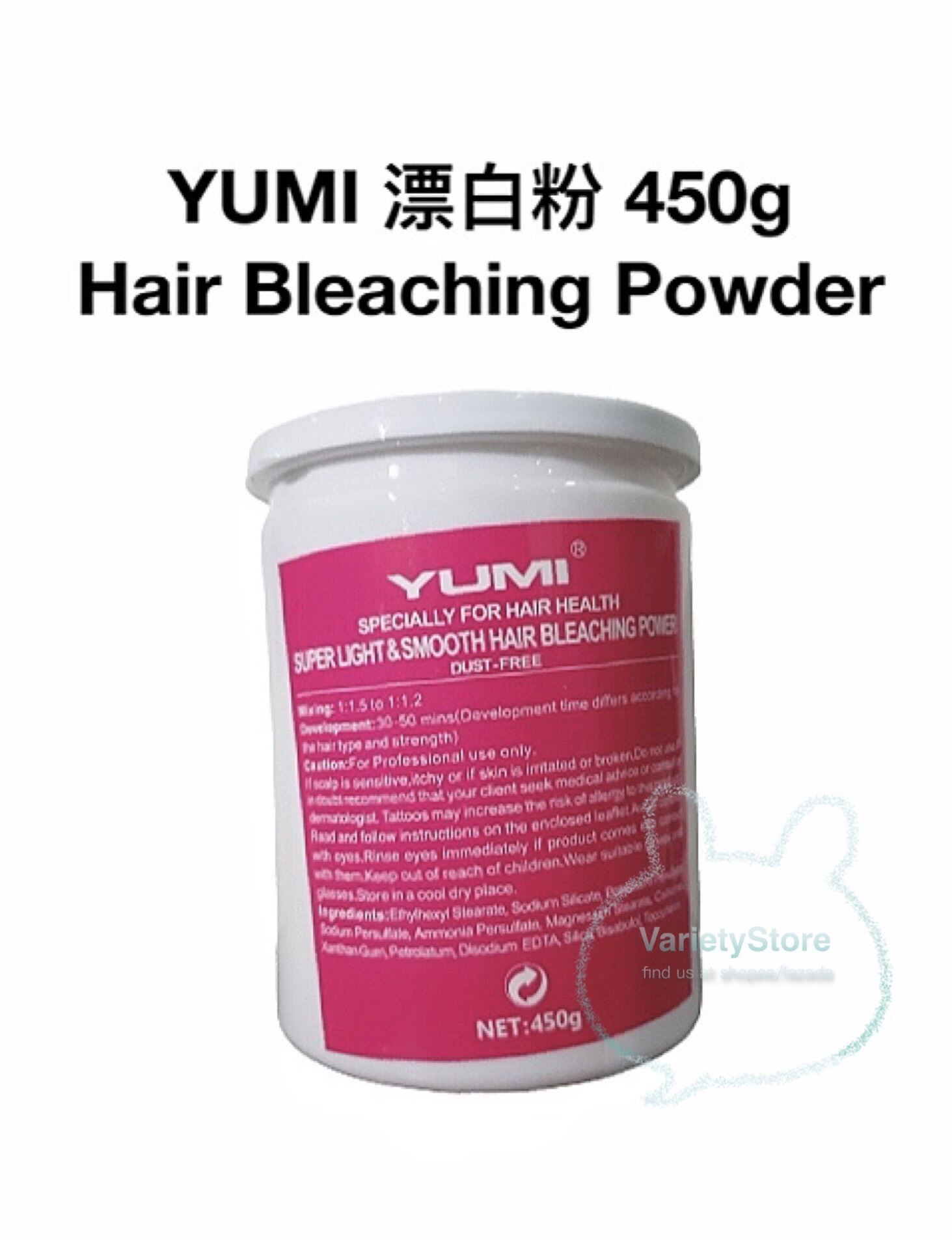 YUMI hair bleaching powder 450g yumi 头发漂白粉 | Lazada