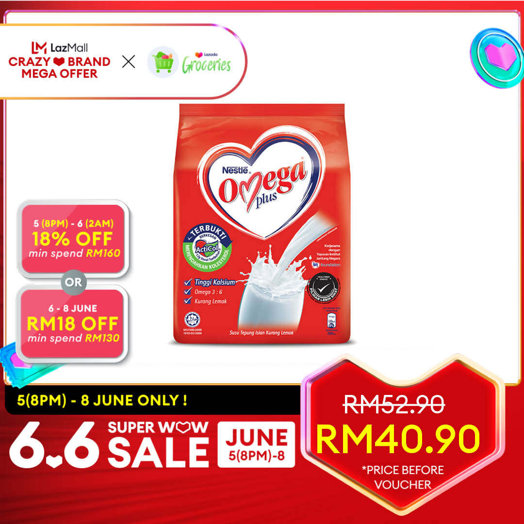 Buy Susu Nestle Omega Plus online | Lazada.com.my