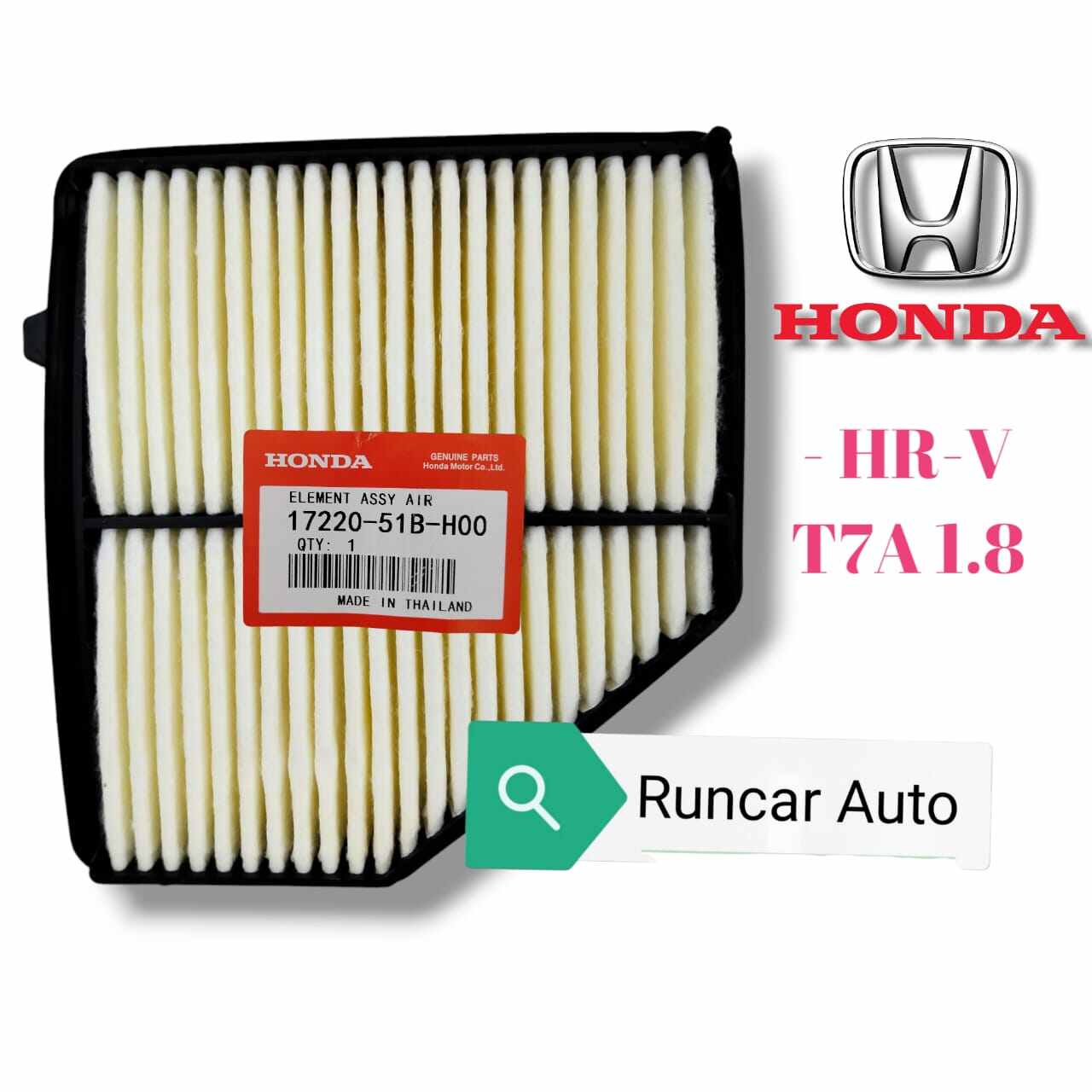 Honda HR-V T7A 1.8 2015-2019 HRV Engine Air Filter Penapis Udara angin ...
