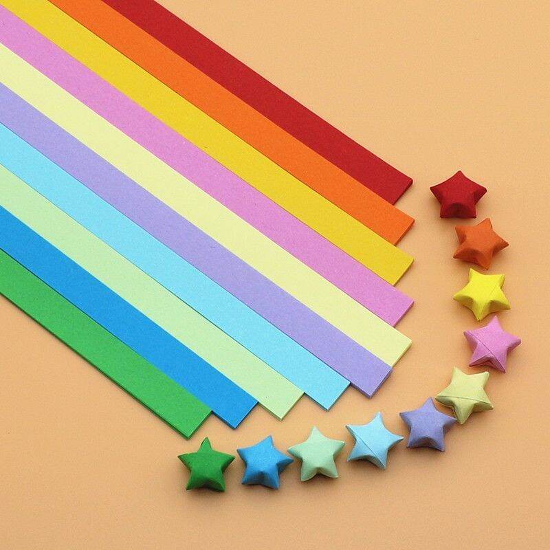 READY STOCK Origami Star Paper Strips Lucky Star Paper Strips | Lazada