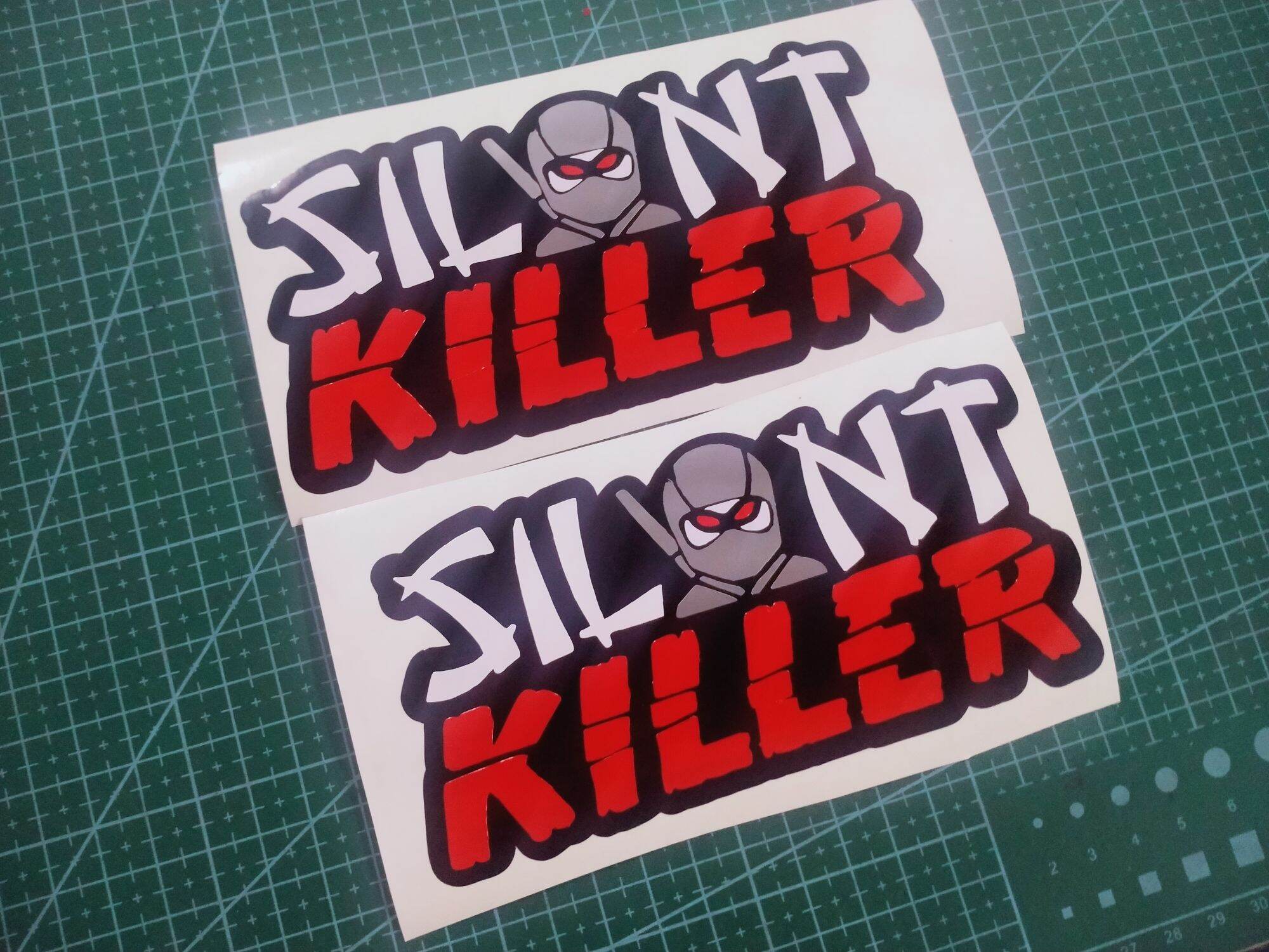 Sticker Silent Killer Cutting | Lazada