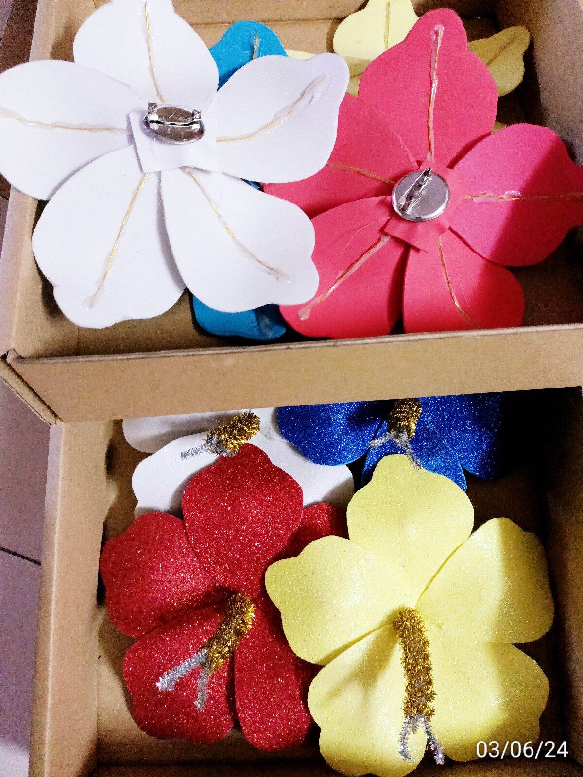 Bunga Raya merdeka warna warni | Lazada