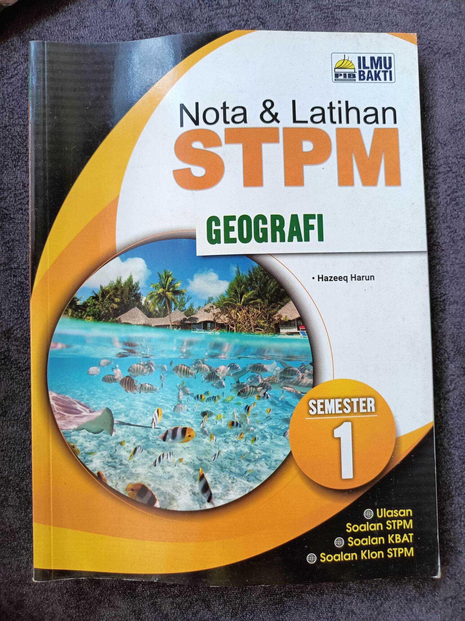 Geografi Nota and Latihan STPM Sem 1 (second hand) | Lazada