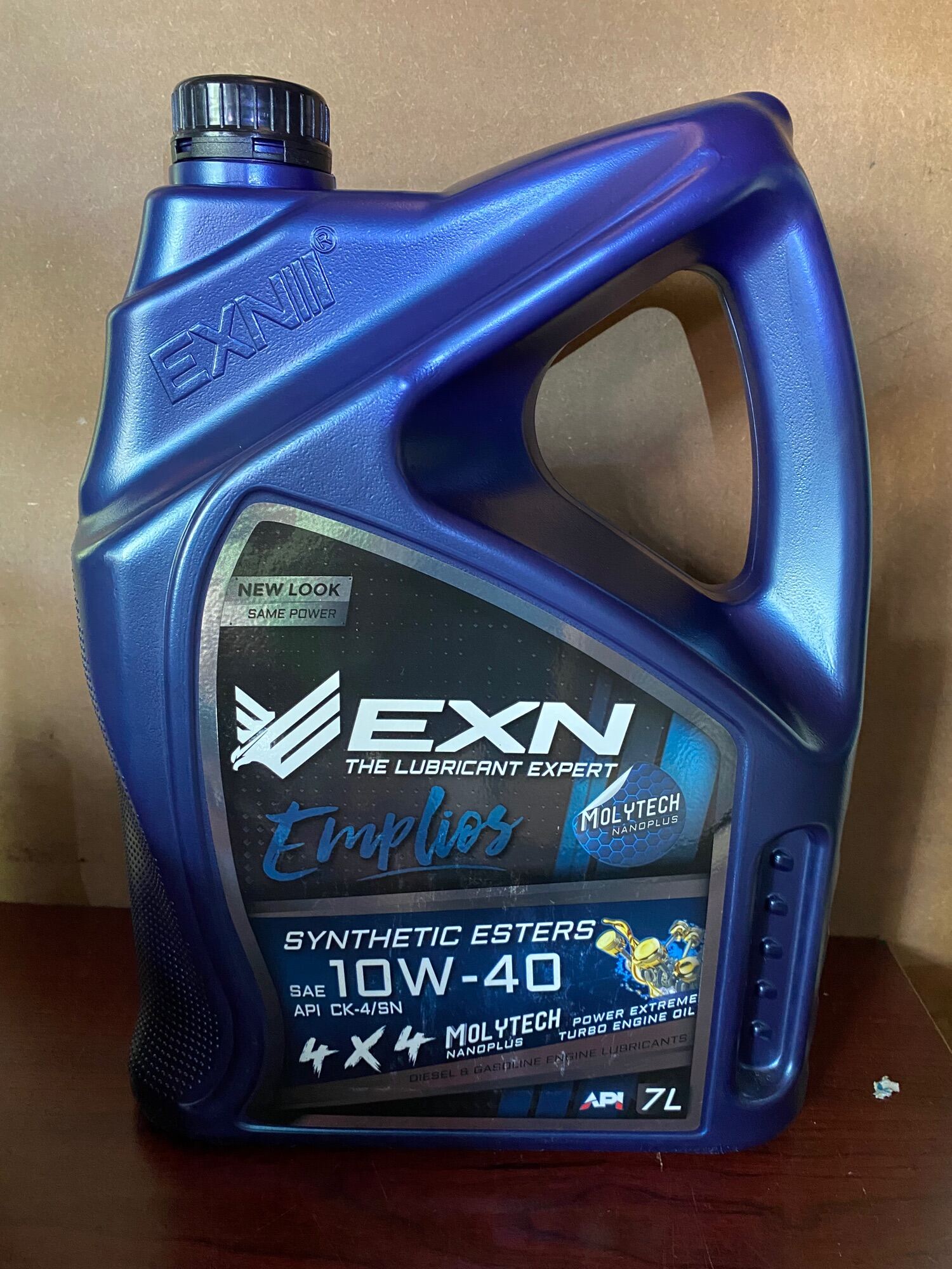 EXN Carios 10W40 7L MOLYTECH SEMI SYNTHETIC ENGINE OIL For HILUX TRITON ...