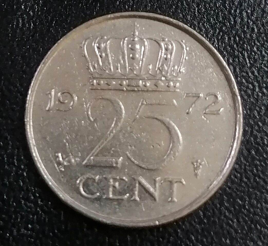 1971 Netherland 25 cents old coin | Lazada