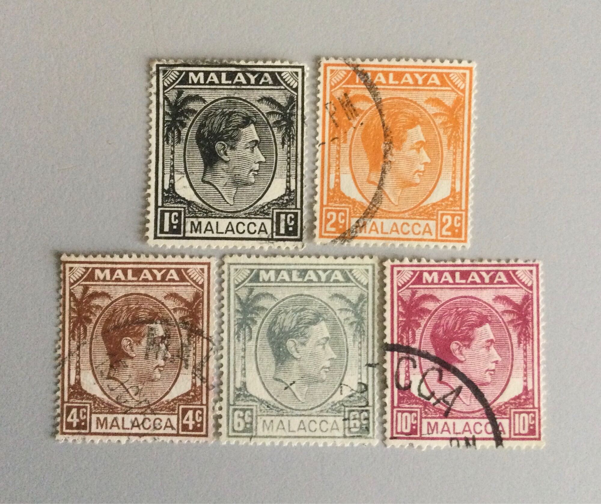 1949 Malaya Malacca Definitive Stamps | Lazada
