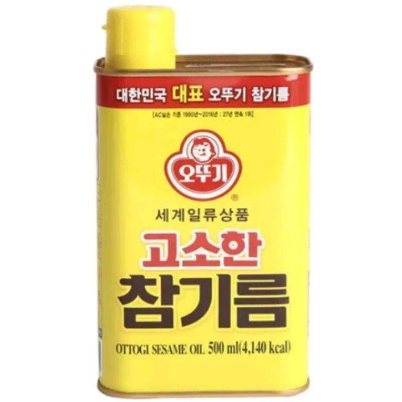 Korean OTTOGI Sesame Oil (80ml / 110ml / 500ml / 1000ml) | Lazada