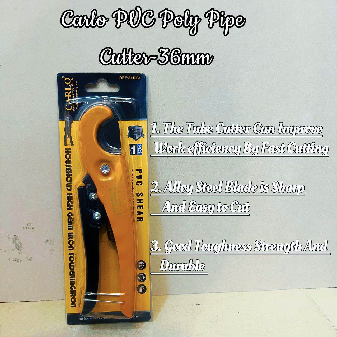 READY STOCK!!! Blimax PVC Pipe Cutter-32mm B-132/Carlo PVC Poly Pipe ...