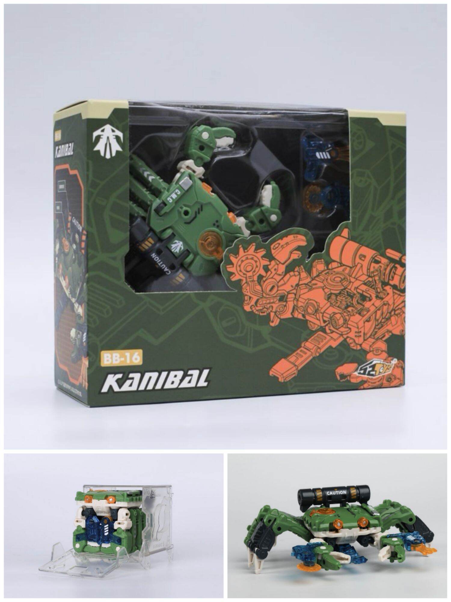 52TOYS BEASTBOX BB-16 KANIBAL THE CRAB MEGABOX TRANSFORMER CUBE TOY ...