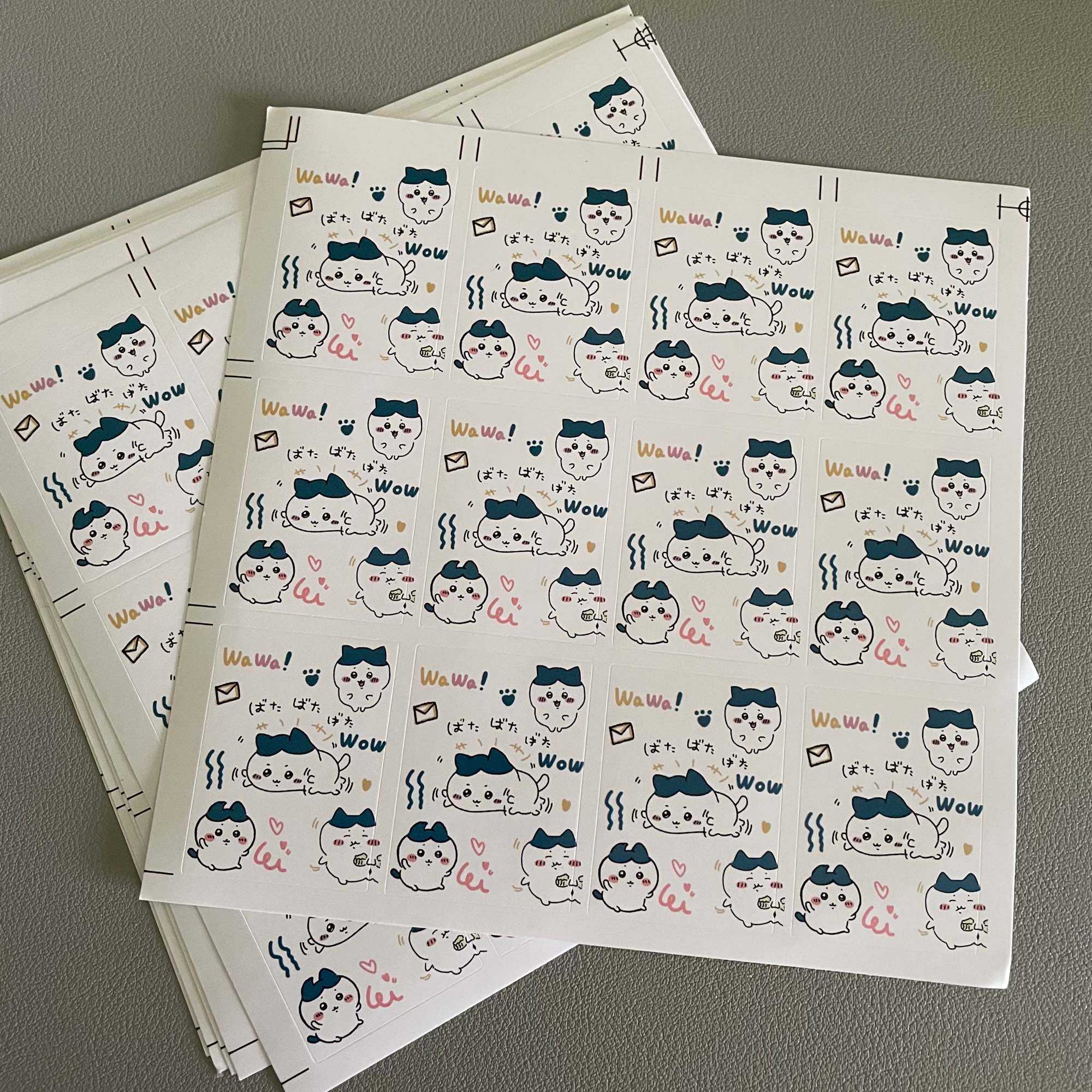 Kawaii chiikawa stickers/ packaging stickers/ sticker/ labels 1’s | Lazada