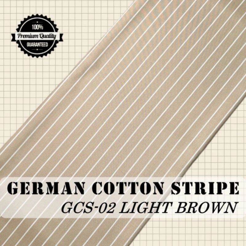 German Cotton Finest Yarn Exclusive Cotton Stripe and Grid Design Kain ...