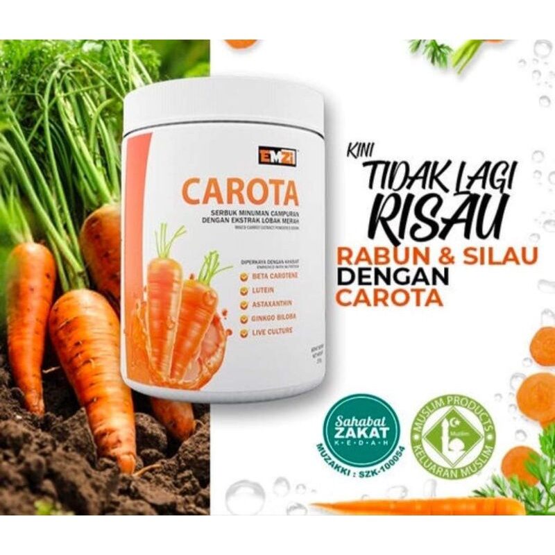 EMZI CAROTA / CARROT SUSU UNTUK KESIHATAN MATA | Lazada