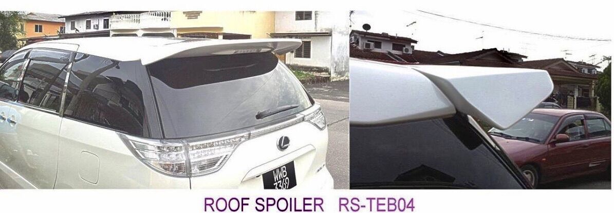 Toyota estima acr50 acr55 2006 - 2021 belta rear roof top spoiler lip ...