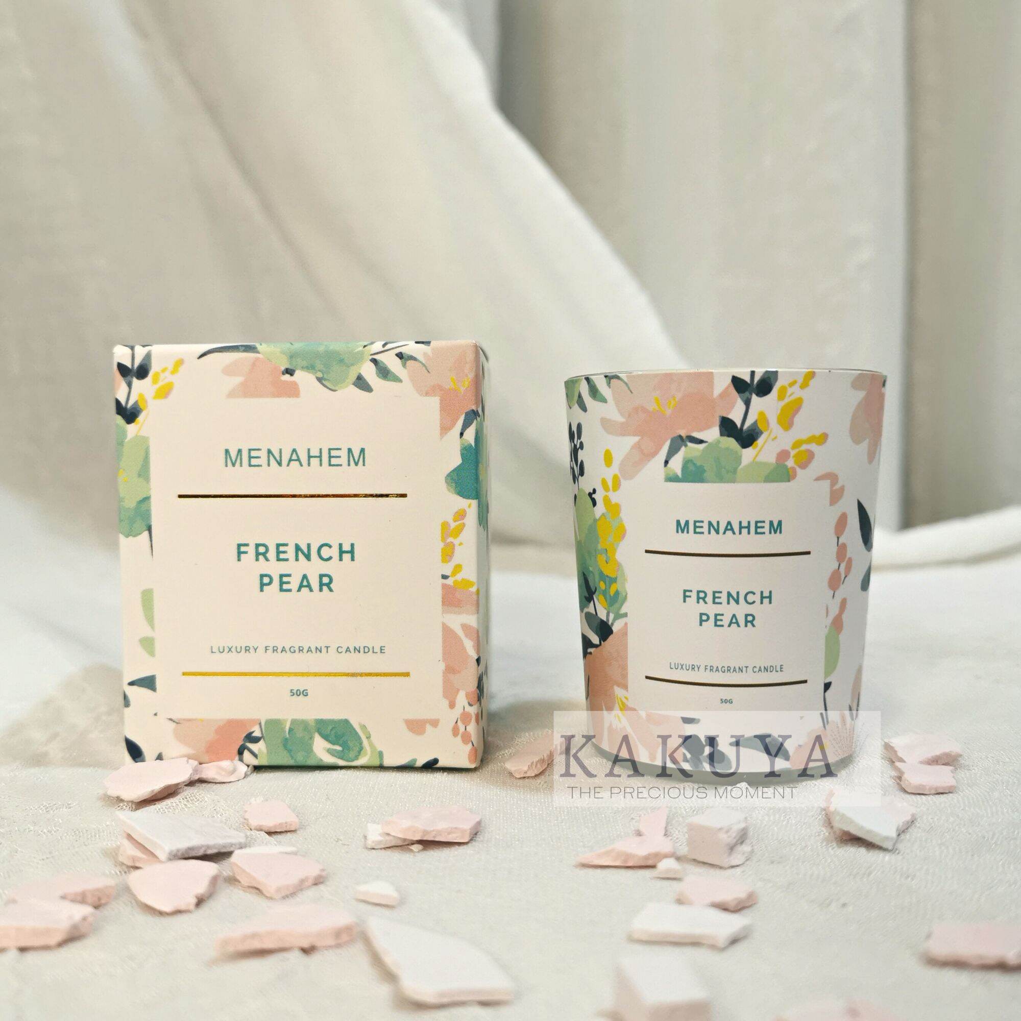 Scented Candles Tri Color by Menahem Premium Smokeless and Relaxing ...