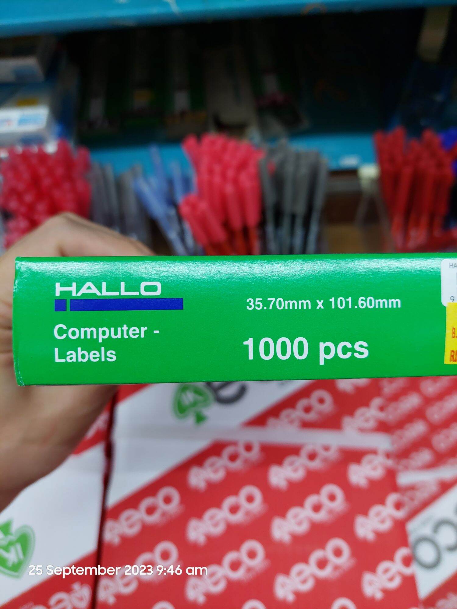 Dot Matrix Printer Computer Label Sticker White 1000/1500 Sticker | Lazada