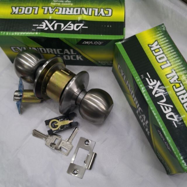 CYLINDRICAL DOOR LOCK / LOCK PINTU - DELUXE 3871 SS | Lazada