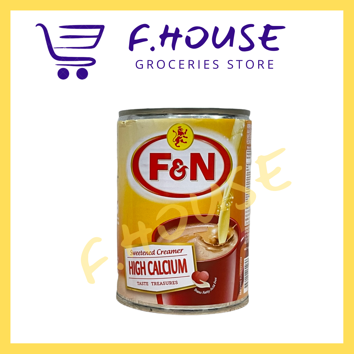 F&N Hight Calcium Sweetened Creamer (500g) | Lazada