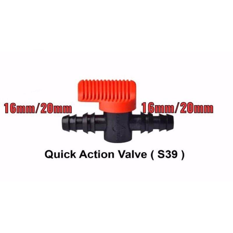 Stopcock Quick Action Valve 16mm X 3/4" Irrigation Watering System | Lazada