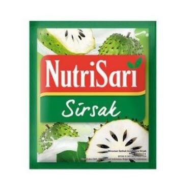 NUTRI SARI FRUIT POWDER RASA SIRSAK ( 1 RENTENG ISI 10 SACHET ). 100 % ...