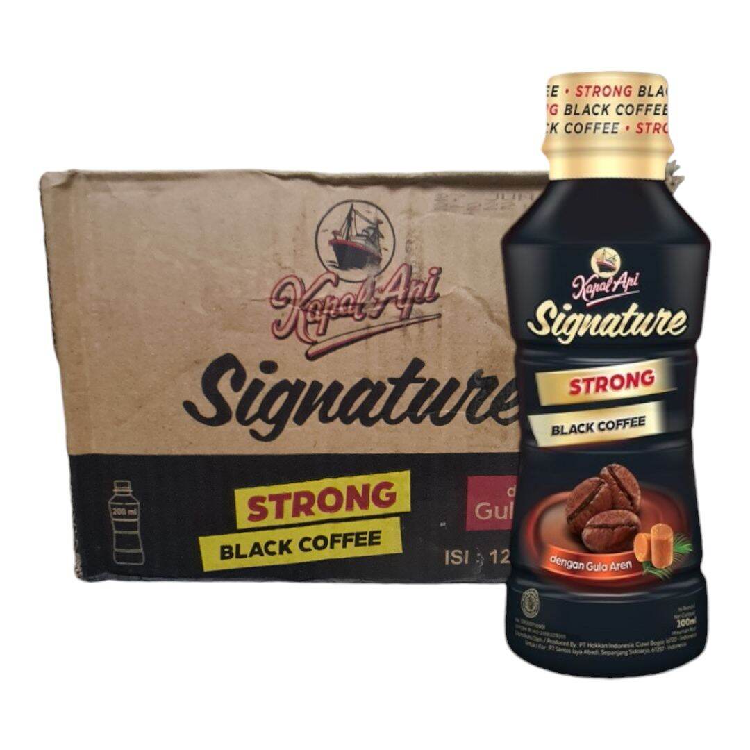 Kapal Api Signature- Ready To Drink Coffee Harga Untuk PerSatu Dus is ...