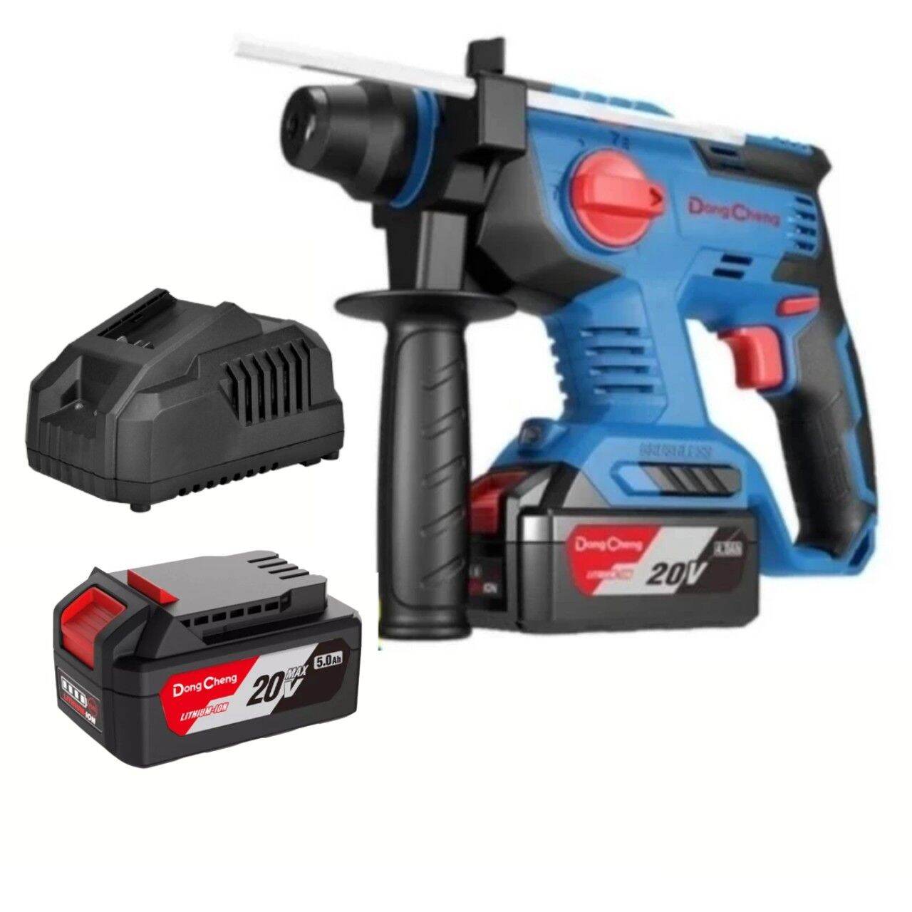 Dongcheng 20V Cordless Brushless Rotary Hammer DCZC22 2.1J | Lazada