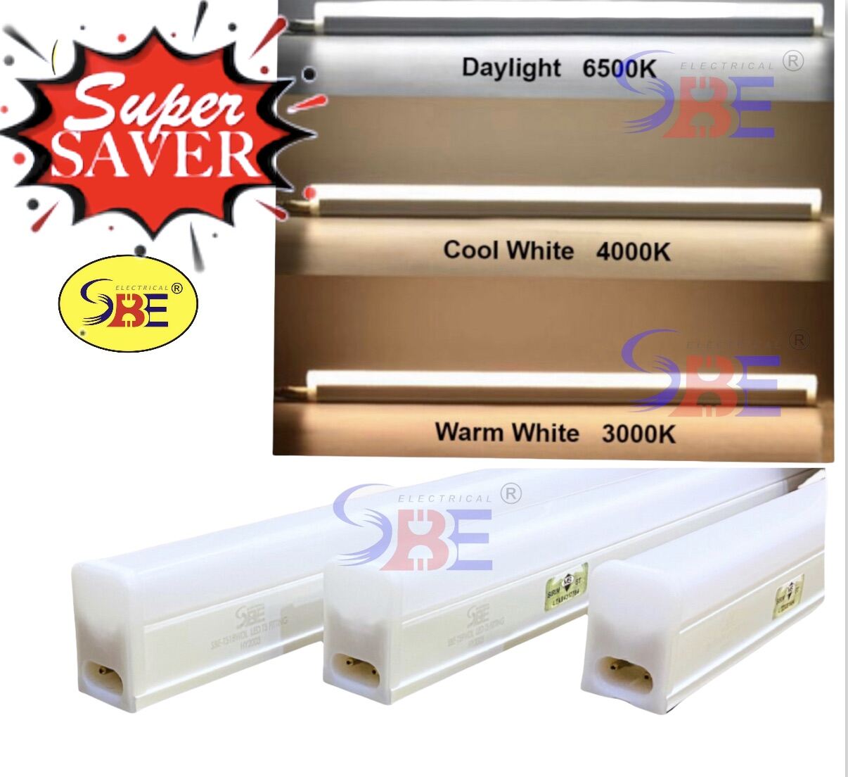 4FT LED T5 [Bundle]30 sets / SBE 4FT LED T5/ceiling light / plaster ceiling light | Lazada