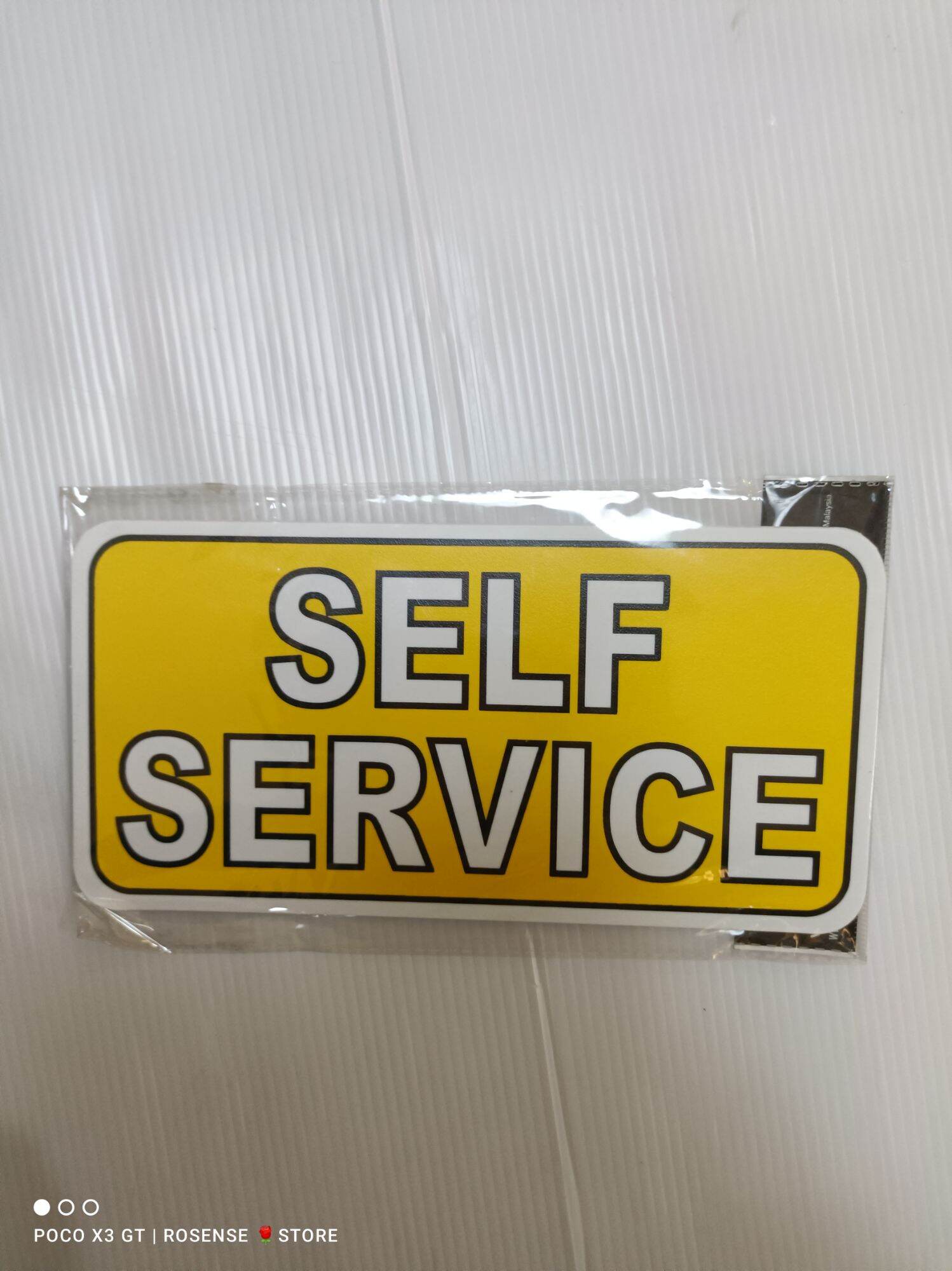 L20cm X H10cm Office Signboard Plastic Notice Display Plate signboards ...