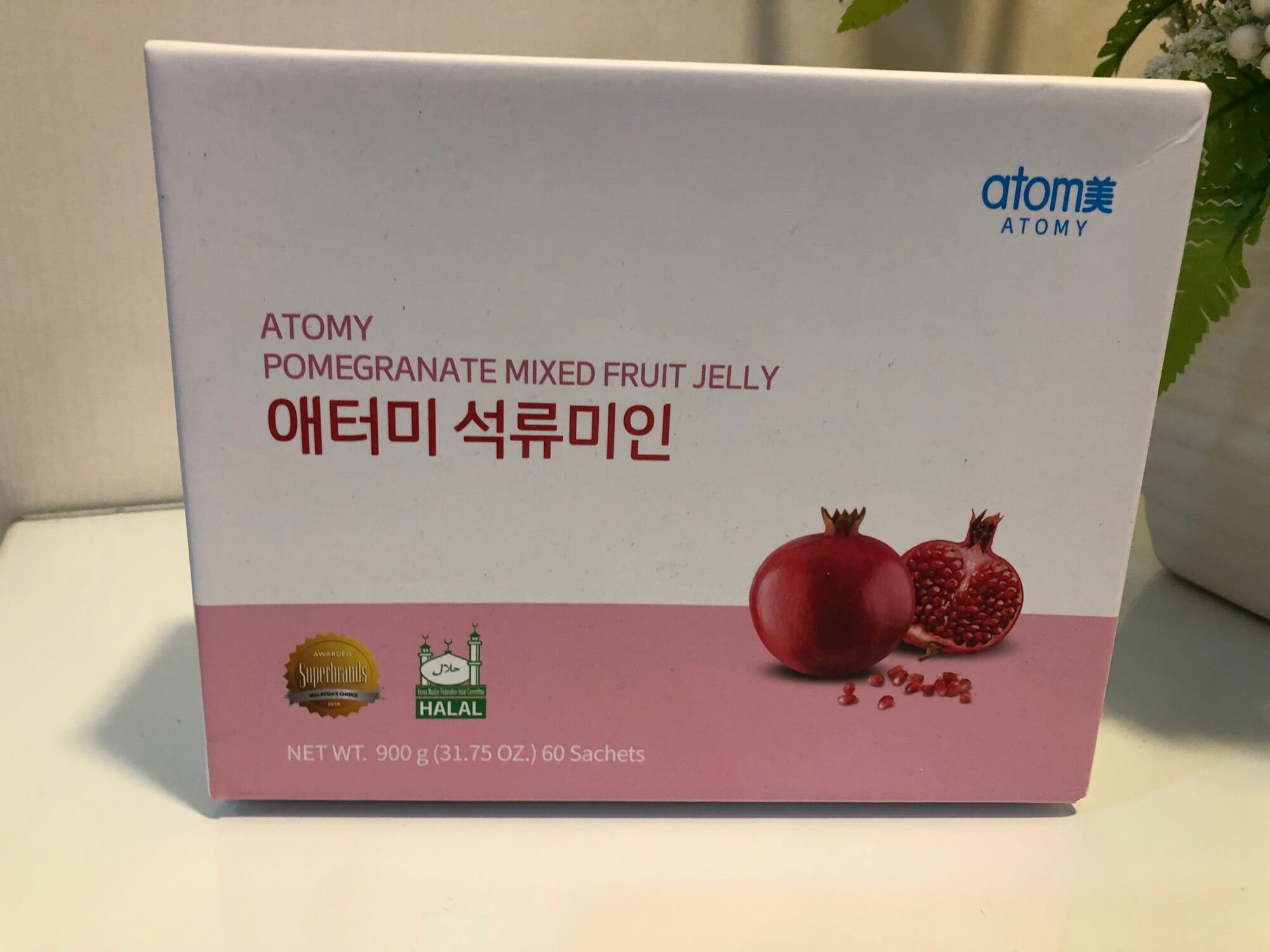 (Ready stock )Atomy Pomegranate Mixed Fruit Jelly 60 sachets 韩国红石榴 | Lazada