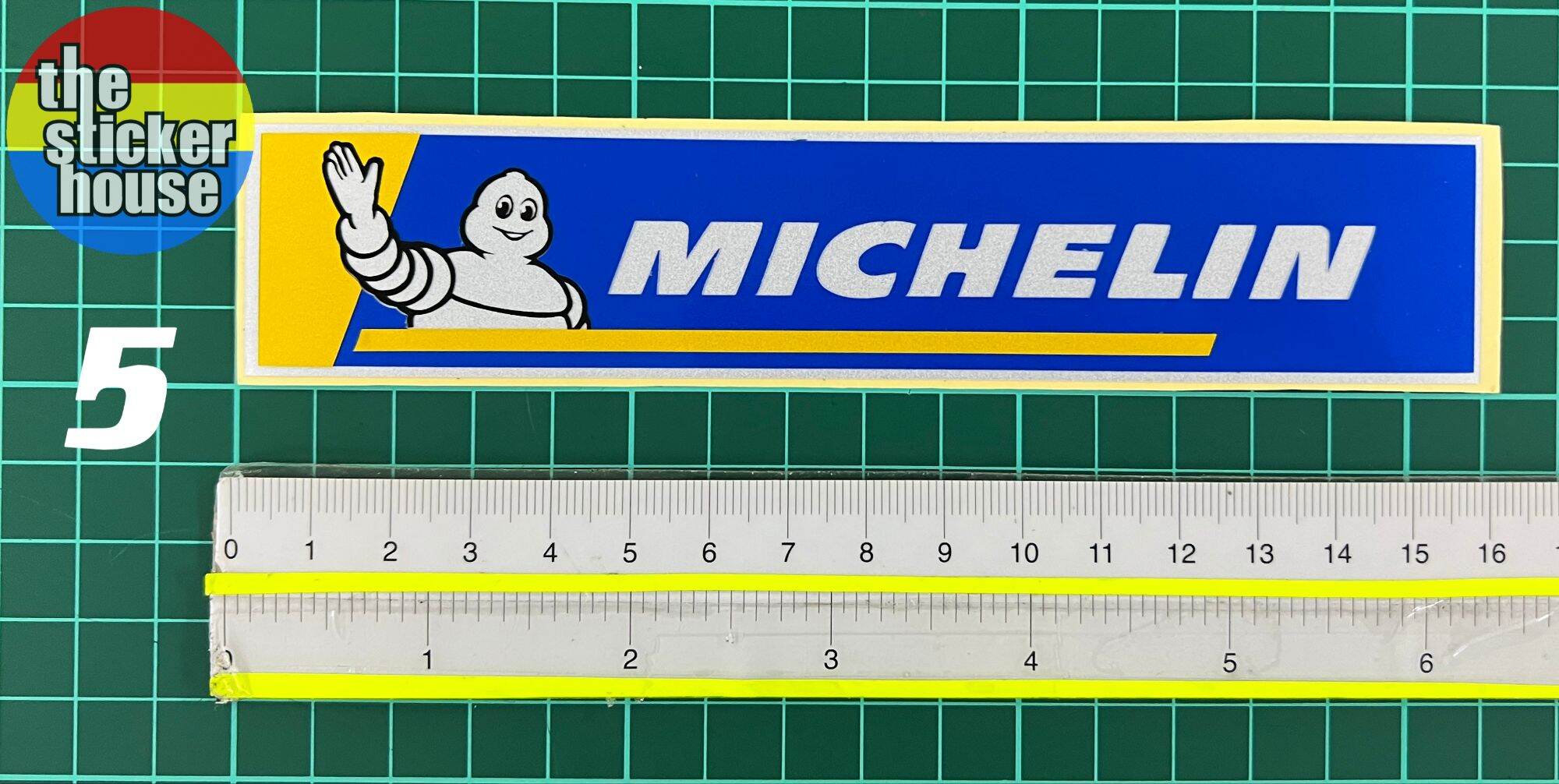 MICHELIN LOGO / MICHELIN MAN / MICHELIN TAYAR BRAND STICKER CUTTING ...