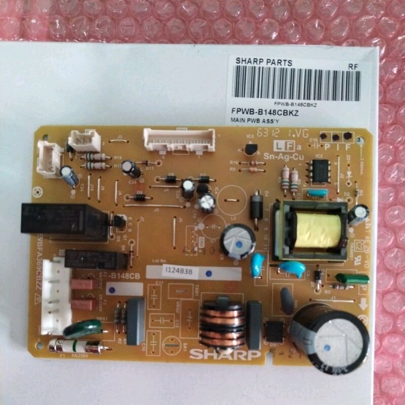 SHARP SJ-BW30PBK REFRIGERATOR MAIN PCB BOARD (B148) | Lazada