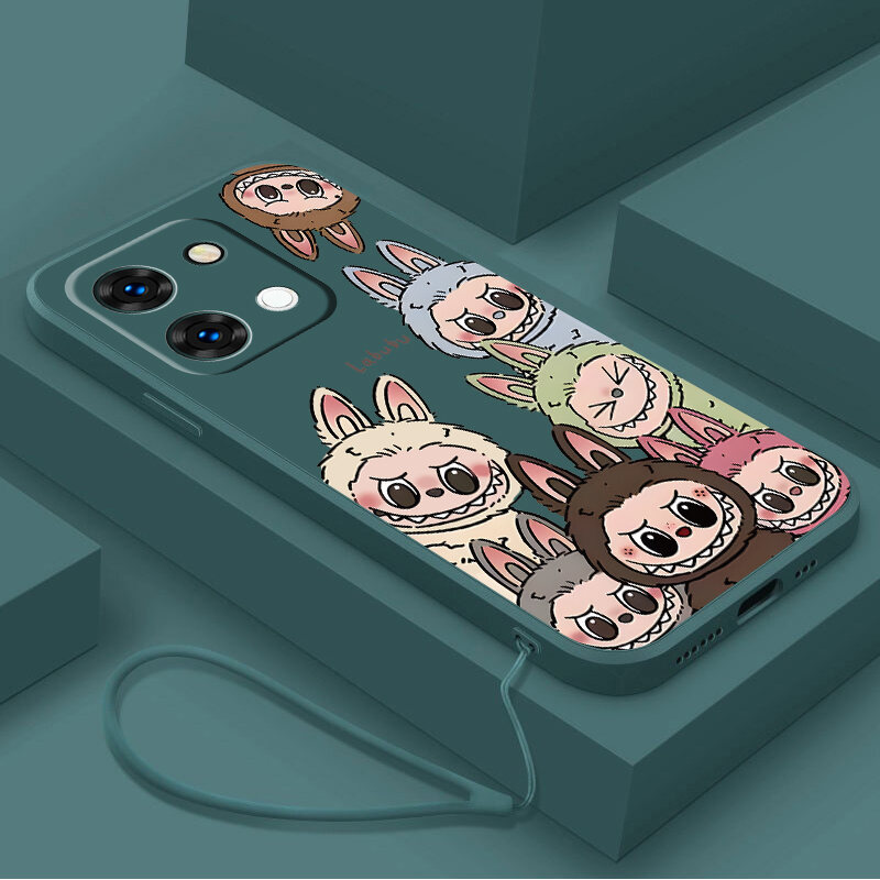 Redmi 15C Poco C85 Lovely Labubu Silicon Case Cute Simple Case Soft ...