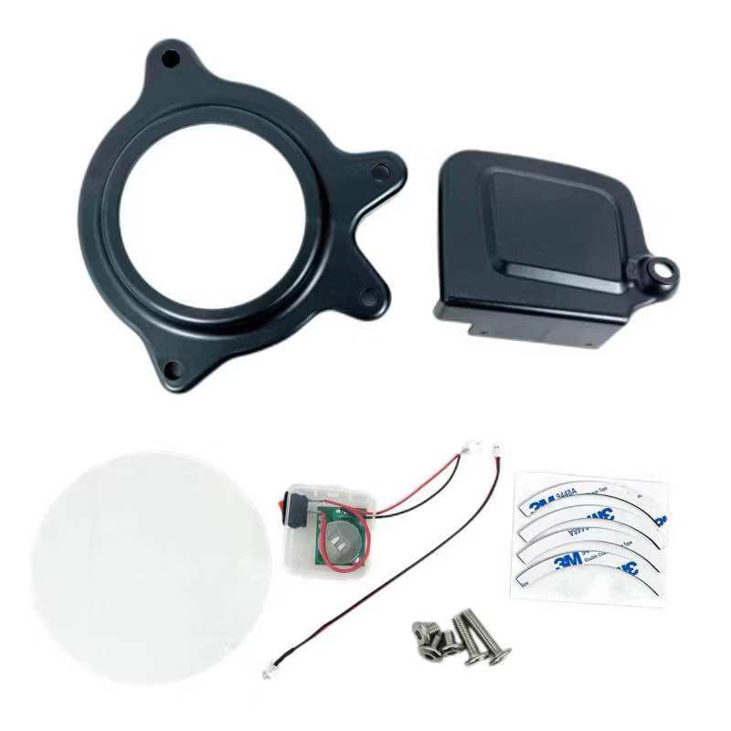 NVX155 V2 NMAX V2 CVT COVER TRANSPARENT WITH LED CVT ENGINE COVER SET ...