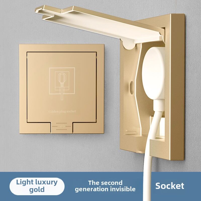 86-Type Embedded Socket Refrigerator Special Hidden Socket TV Cabinet ...