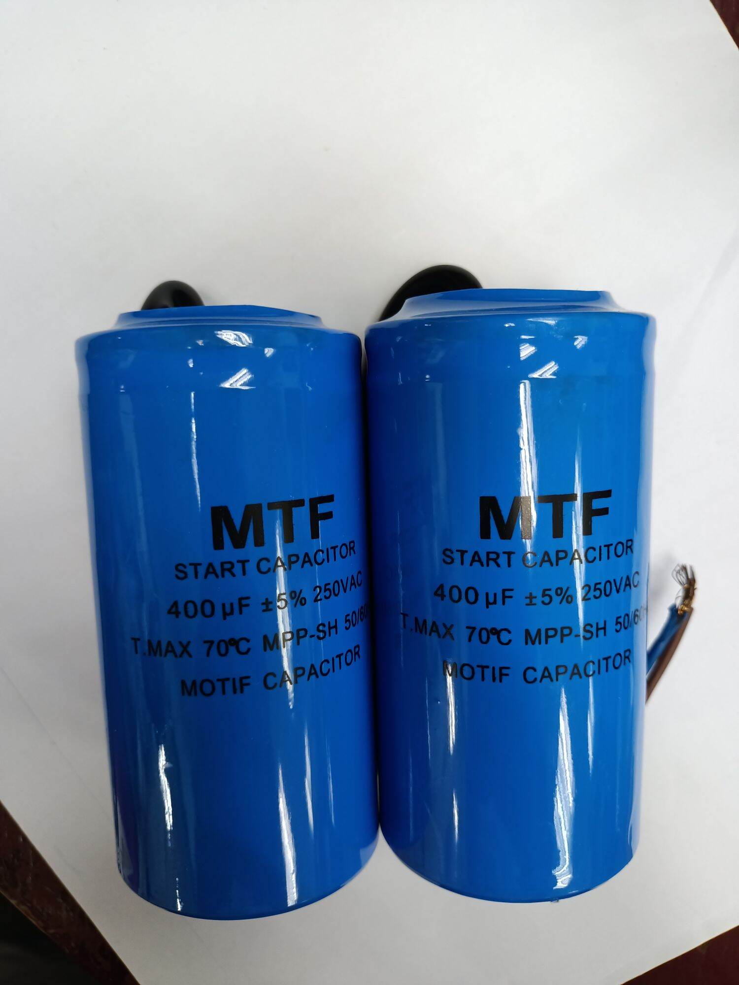 MTF Starting Capacitor 250Vac 400UF With Cable(50X95MM) | Lazada