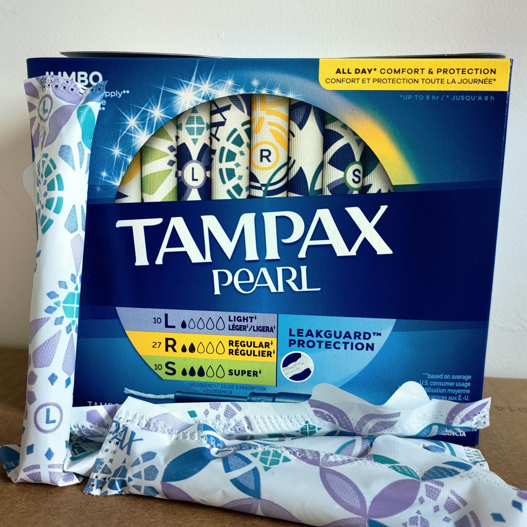 现货KL Ready stock🇲🇾 (Trial/ Repack) Tampax Pearl Tampon with applicator ...
