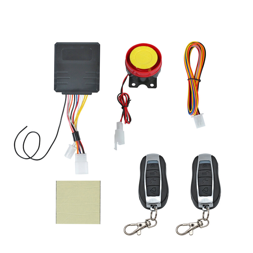 Motorcycle Burglar Alarm Smart Phone APP Control Remote Start Up Lock ...