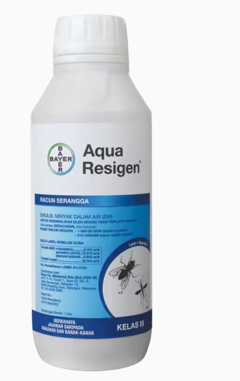 Bayer Aqua Resigen Insecticide Lalat Nyamuk Flies & Mosquitoes Pest ...