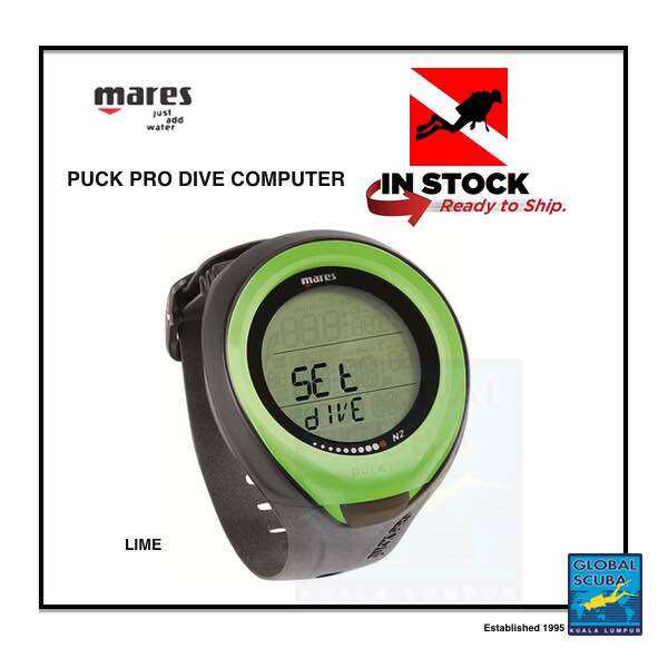 MARES Puck Pro Dive Computer for Scuba Diving with Nitrox | Lazada
