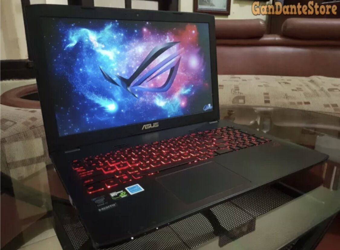 Asus ROG i7 gaming Laptop with high end specs GTX Graphic ssd + Hdd 1Tb ...