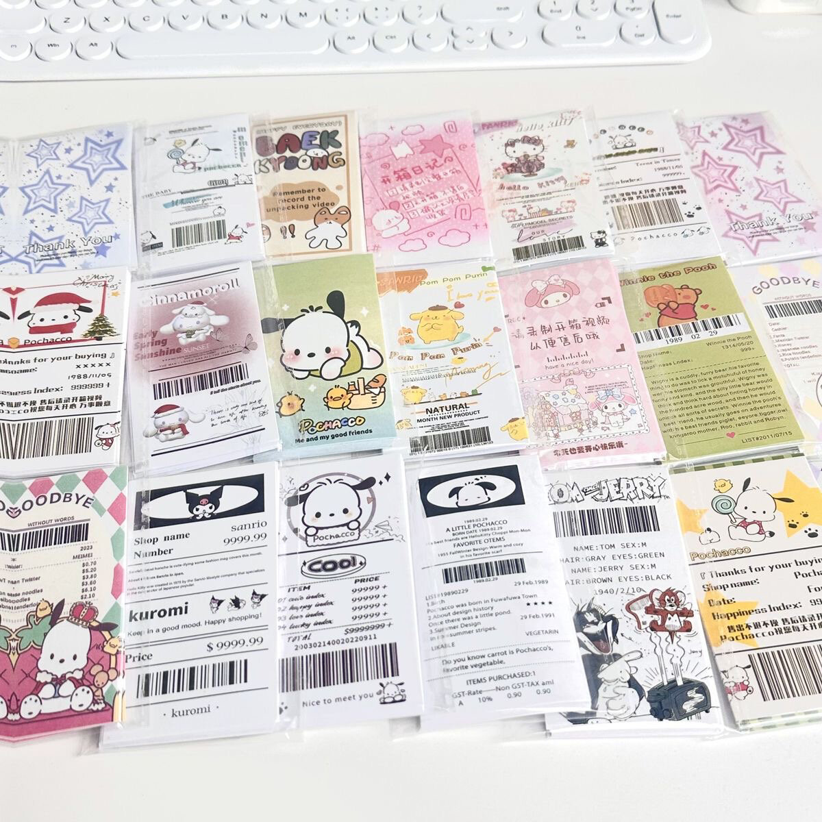 Xiaohongshu Ins Style Sealing Paste Good-looking Stickers Cute Cartoon ...
