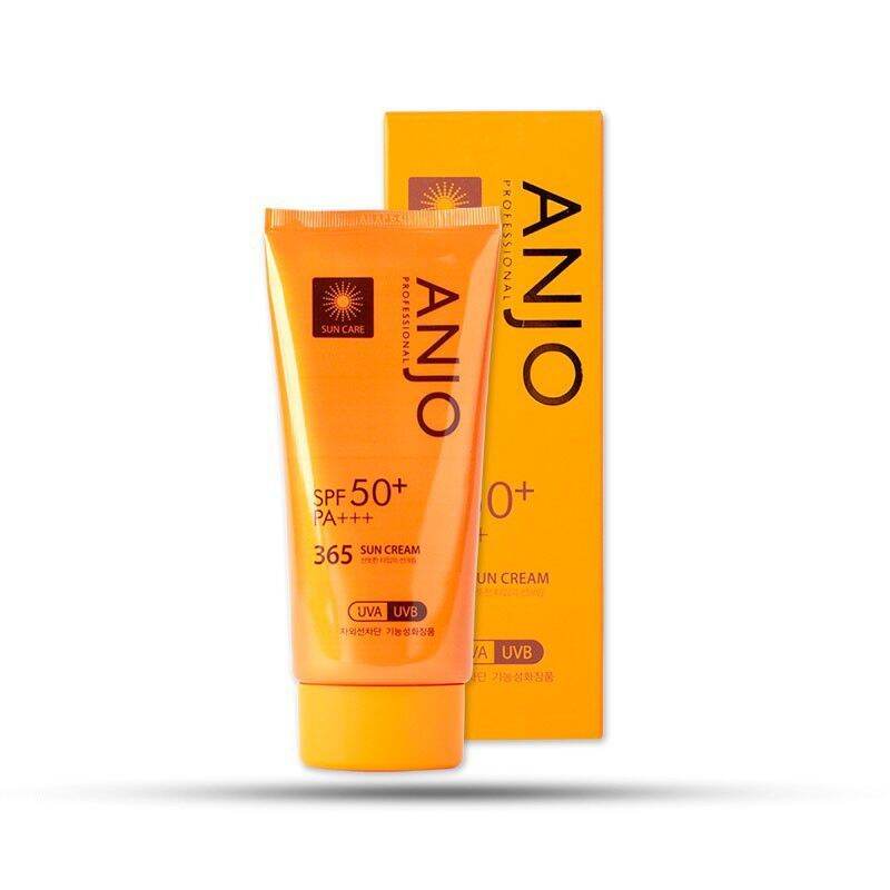 Anjo Professional Sunscreen SPF 50+ PA+++ 365 Sun Cream 70g | Lazada