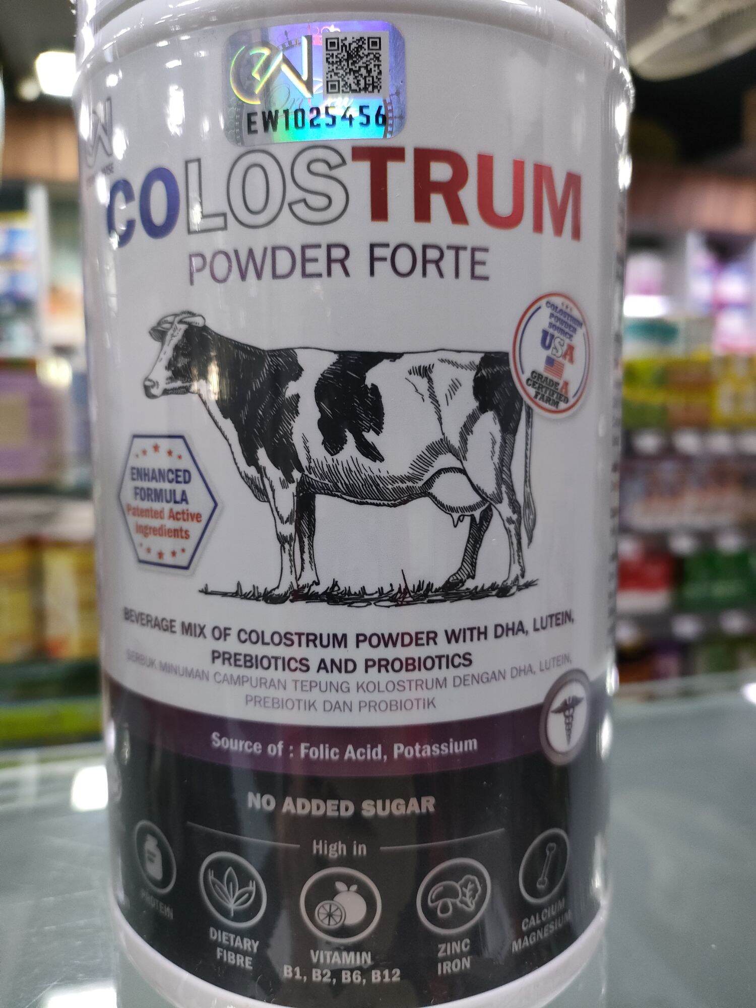 COLOSTRUM POWDER FORTE 500G exp 4/25 | Lazada