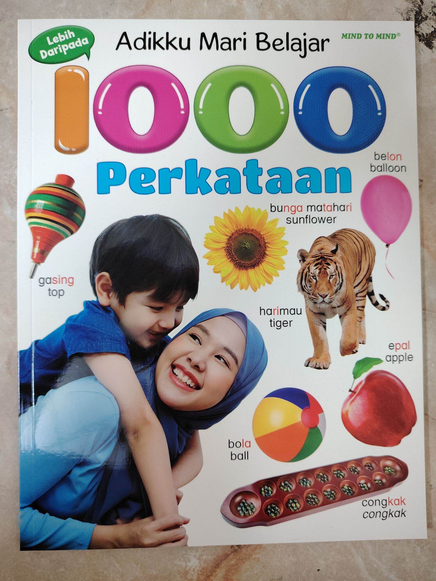 Adikku Mari Belajar 1000 Perkataan Lazada