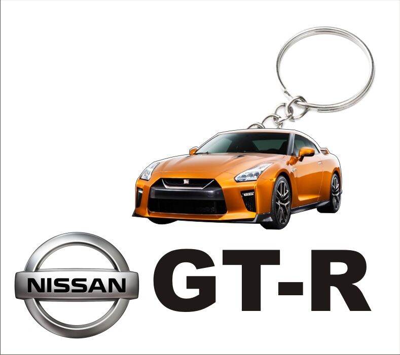 nissan GTR GT-R r35 keychain 2d | Lazada