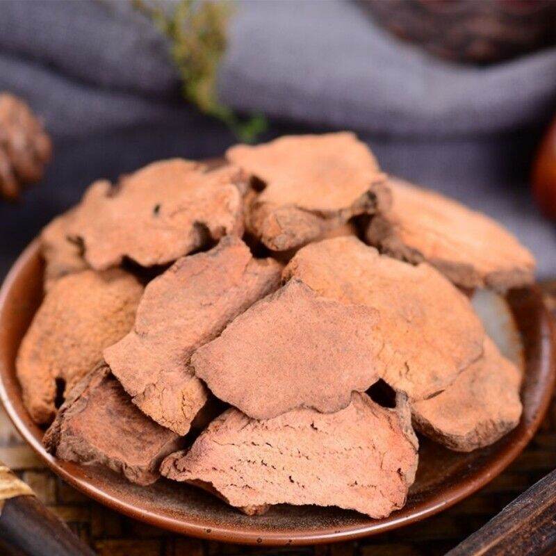 Fu Poria cocos red ling Fu slice soup Chinese herbal medicine ...