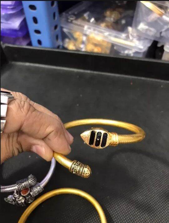 SIMPLE VEL MURUGA KADA ADJUSTABLE BANGLE | Lazada