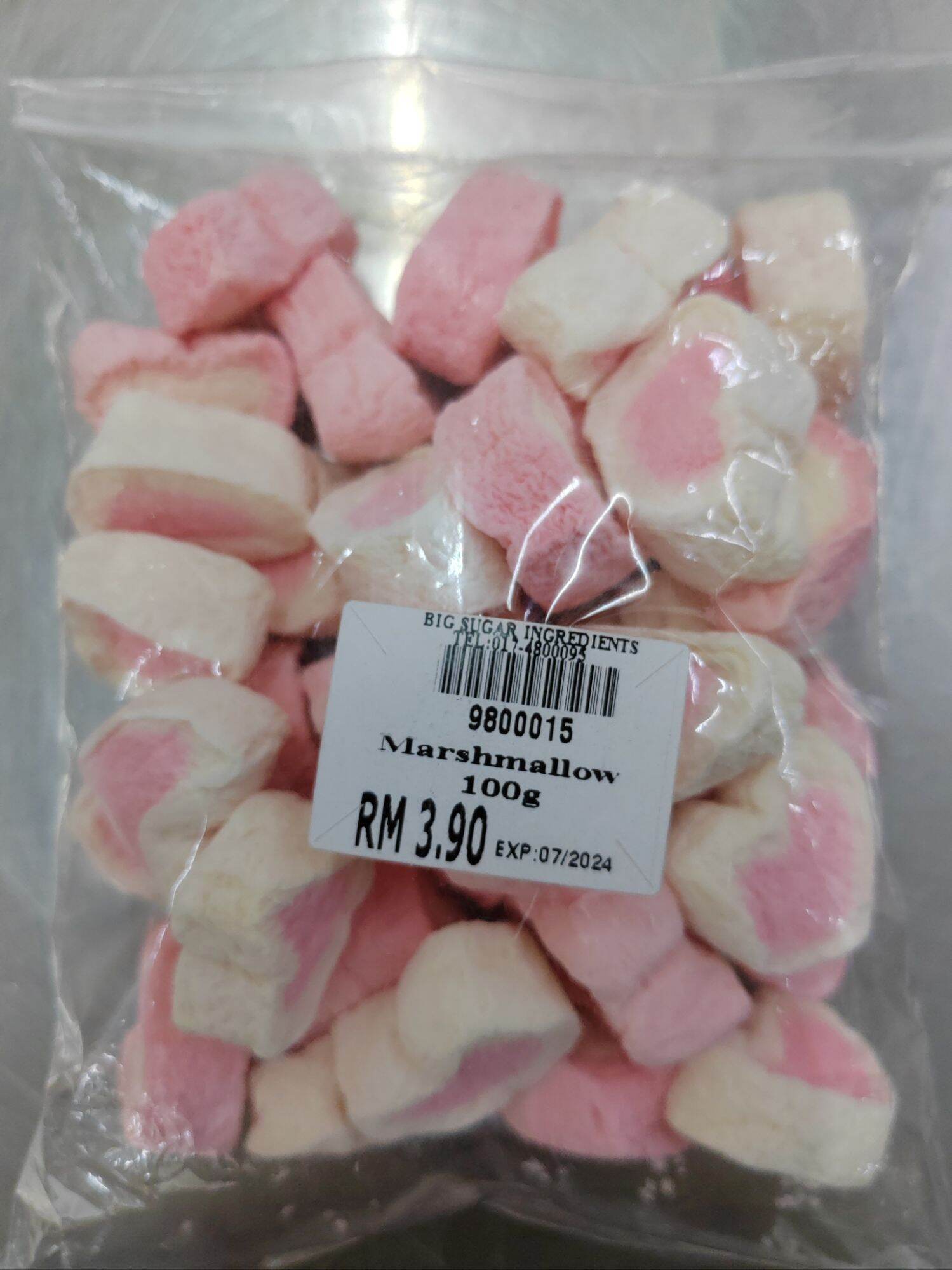 Halal Vanilla Large White Marshmallow | Wave Marshmallow 500g | Lazada