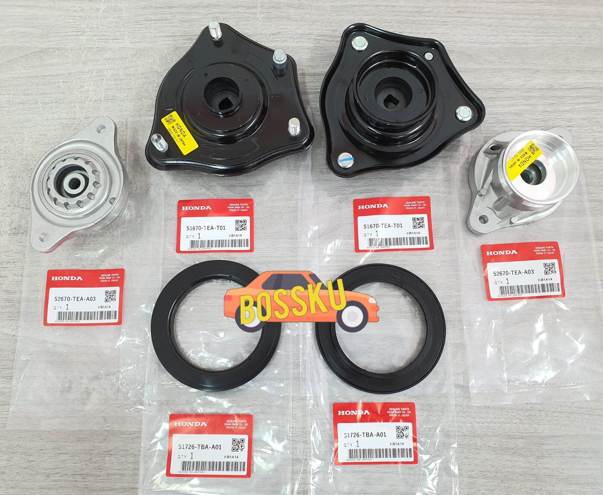 6 IN 1 SET - FRONT/REAR ABSORBER MOUNTING/ FRONT BEARING - HONDA CIVIC ...